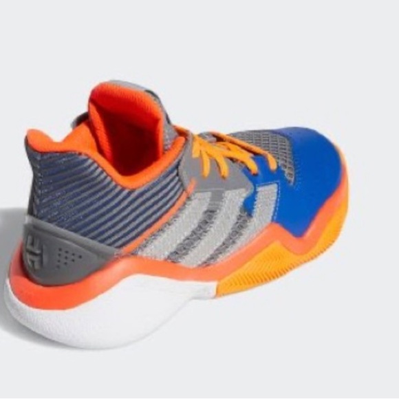 adidas | Shoes | Adidas Harden Stepback Royal Blue And Orange | Poshmark